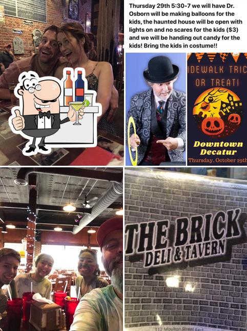 Menu of The Brick Deli & Tavern pub & bar, Decatur - reviews and ratings