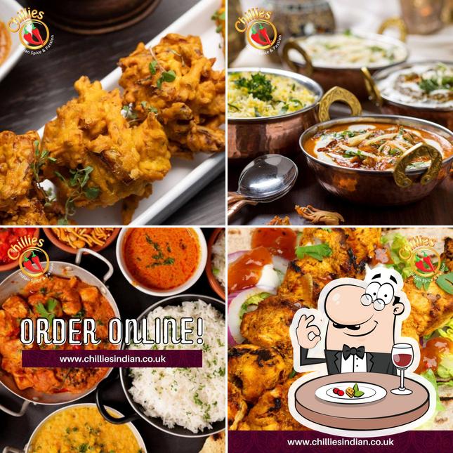 Chillies Indian Cuisine in Swindon - Restaurant menu and reviews