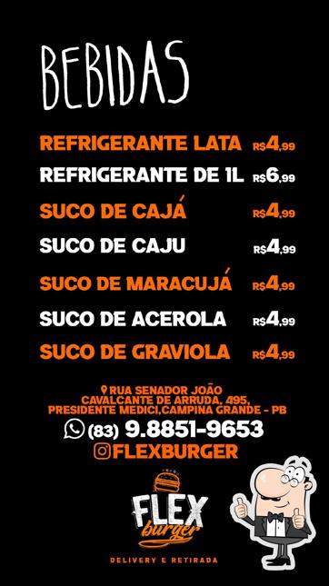 Flex Burger restaurant, Campina Grande - Restaurant menu and reviews