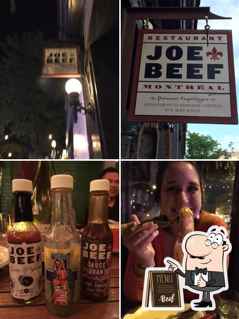 Joe Beef, Montréal - Menu du restaurant, prix et avis