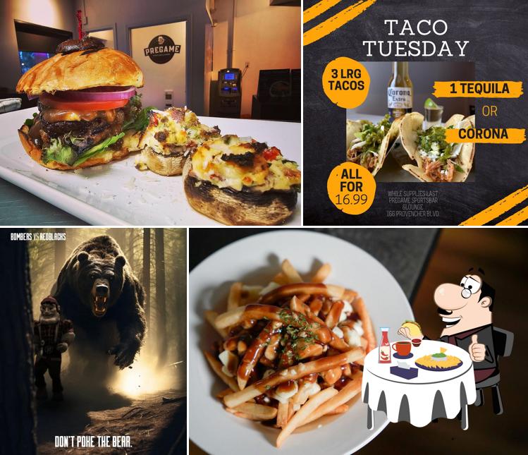 Pregame Sports Bar & Lounge, Winnipeg - Restaurant menu, prices and reviews