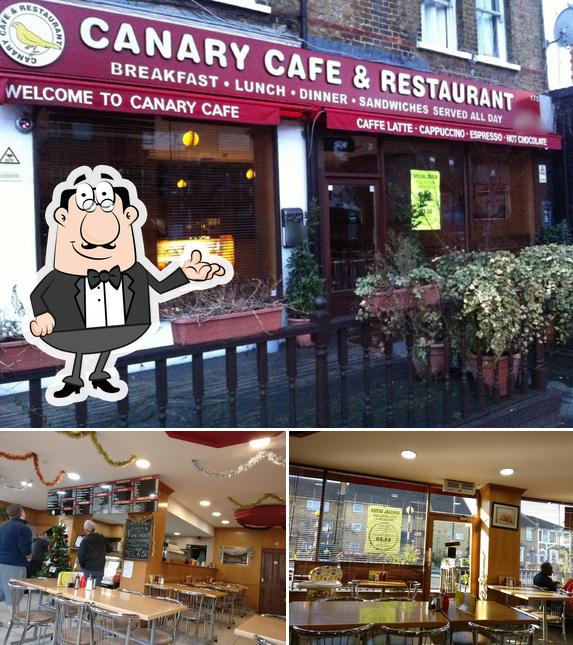Canary Cafe & Restaurant in South Croydon - Restaurant menu and reviews