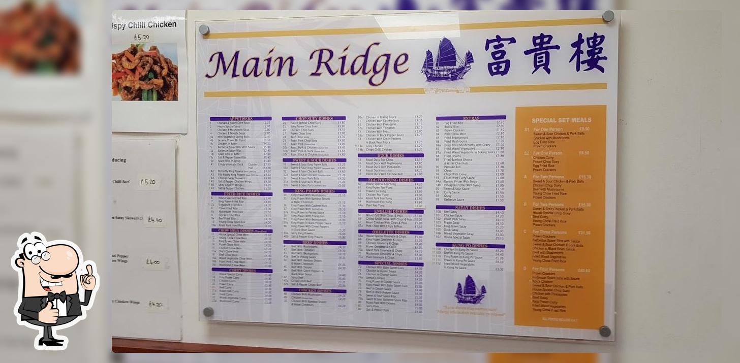 Main Ridge Take Away, Boston - Restaurant menu, prices and reviews