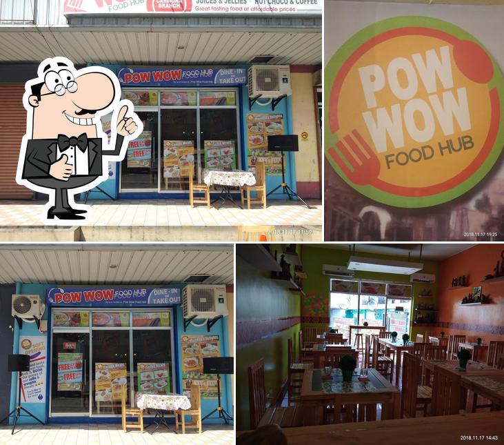 Pow wow Food Hub restaurant, Carmona