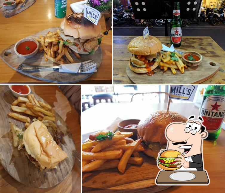 Mill's Burger restaurant, Ubud, Jl. Dewisita No.10 - Restaurant menu ...