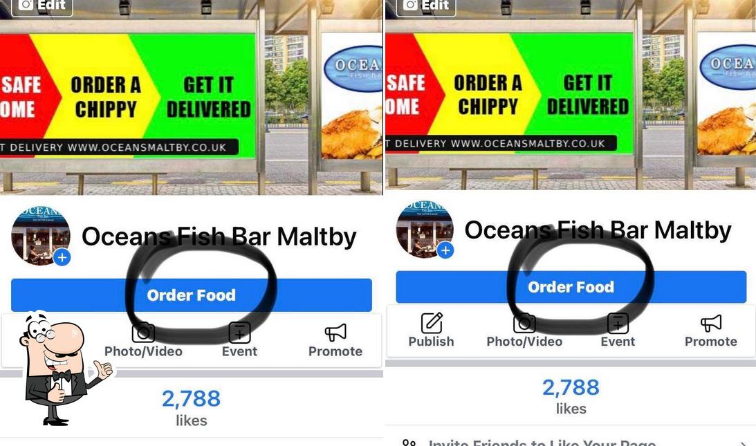 Oceans Fish Bar (Maltby) in Thurcroft - Restaurant menu and reviews