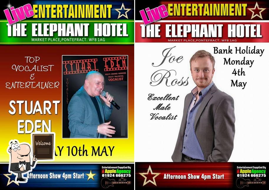 The Elephant Hotel, Pontefract - Restaurant menu, prices and reviews