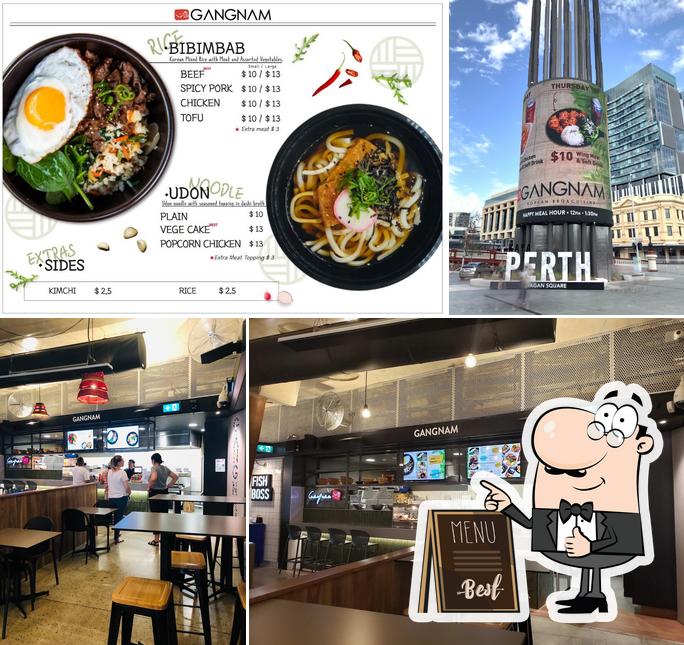 Gangnam at Yagan Square, Perth - Restaurant menu, prices and reviews