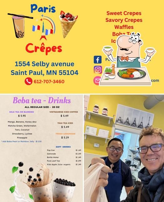 Paris Crepes, Saint Paul - Restaurant menu, prices and reviews