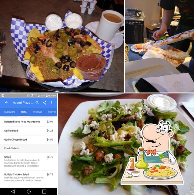 Avanti Pizza & Wood-Fired Kitchen in Medina - Restaurant menu and reviews