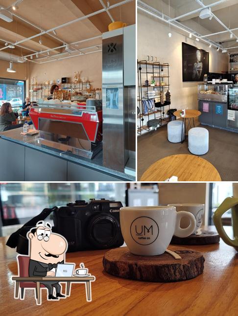 Um Coffee Co. café, São Paulo, Alameda Gabriel Monteiro da Silva ...