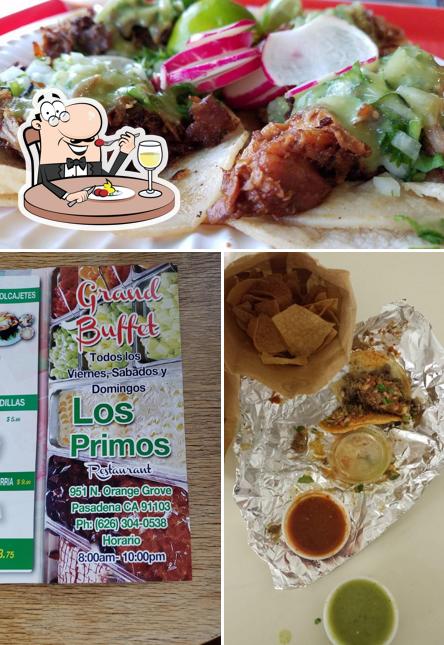 Los Primos Restaurant in Pasadena - Restaurant menu and reviews