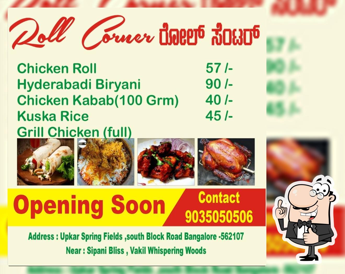 Roll corner, Bommasandra - Restaurant menu, prices and reviews