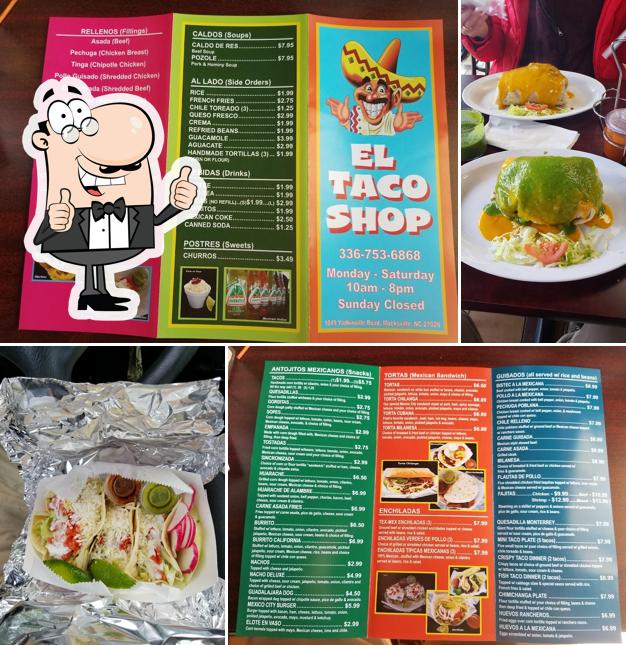 El Taco Shop in Mocksville - Restaurant menu and reviews