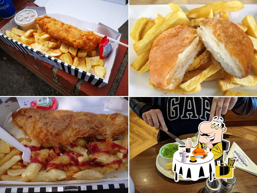 Menu of Whiteheads Fish and Chips Ltd restaurant, Hornsea - reviews and ...