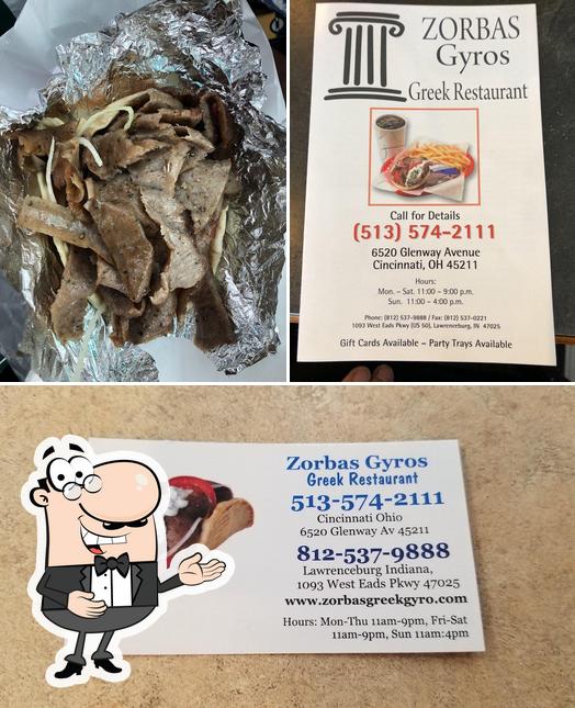 Zorbas Greek Restaurant in Cincinnati - Restaurant menu and reviews