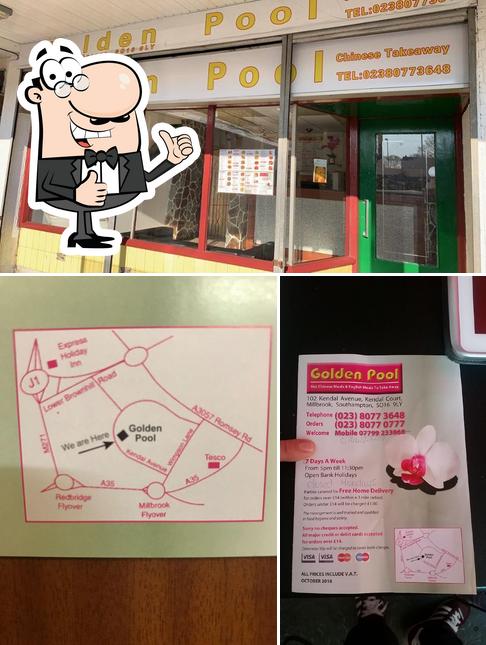 Golden pool, Southampton - Restaurant menu, prices and reviews