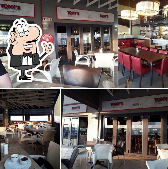 Tony's Spaghetti Grill restaurant, Johannesburg, Honey Crest Centre ...