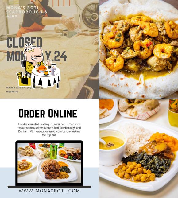 Mona's Roti in Toronto - Restaurant menu and reviews