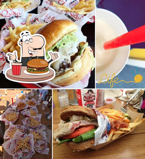 Ruby's Shake Shack, 7703 E Coast Hwy in Irvine - Restaurant menu and ...