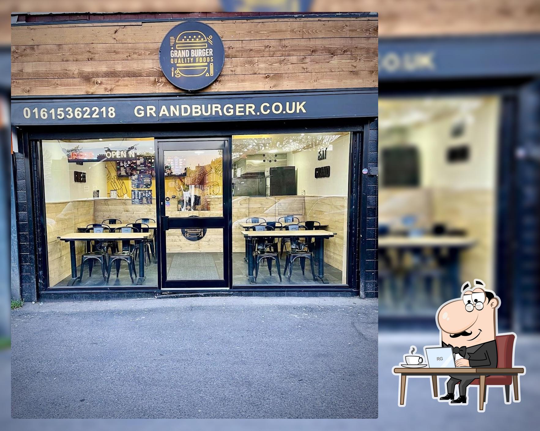 Grand Burger, Manchester - Restaurant menu, prices and reviews