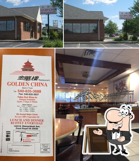 Golden China Restaurant, Front Royal - Restaurant menu, prices and reviews