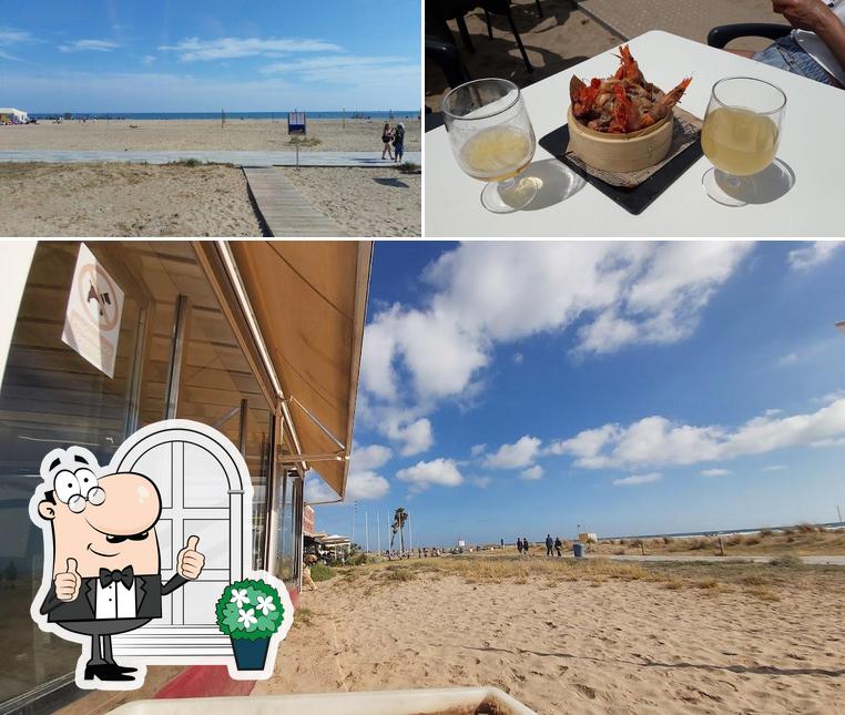 Restaurante Beach Club El Péndulo, Casteldefels - Menú del restaurante ...