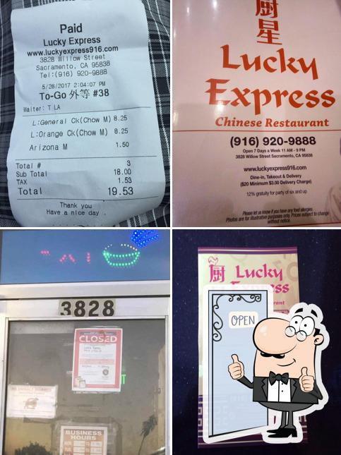 Lucky Express in Sacramento - Restaurant menu and reviews