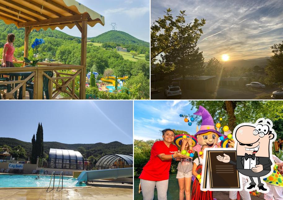 Camping Capfun Merle Roux, Baix - Restaurant reviews