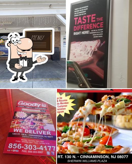 Goody's Pizza & Grill, 1204 US-130 in Cinnaminson - Restaurant menu and ...