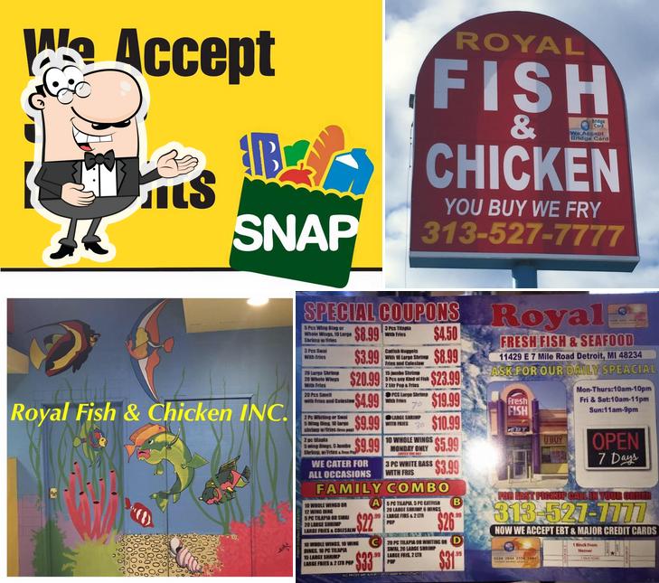 Royal Fish & Chicken Inc in Detroit - Restaurant menu and reviews