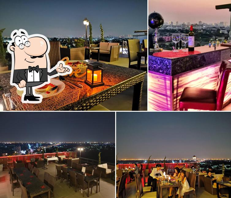 Sky View rooftop restaurant ร้านอาหารดาดฟ้าสกายวิว, Bangkok - Opiniones ...