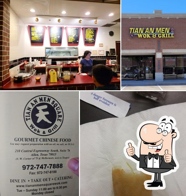 Tian An Men Square Wok & Grill in Allen - Restaurant menu and reviews