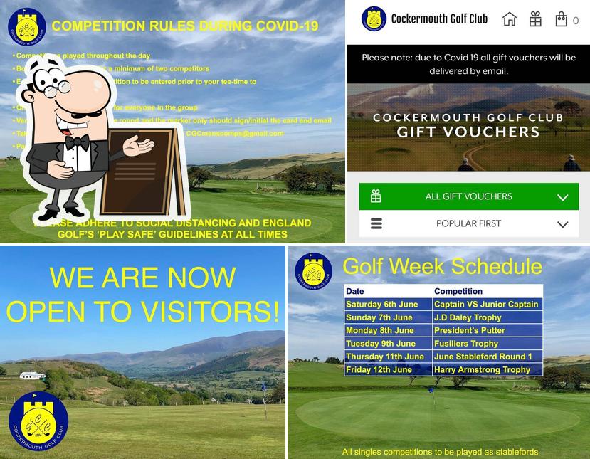 Cockermouth Golf Club in Embleton - Restaurant reviews