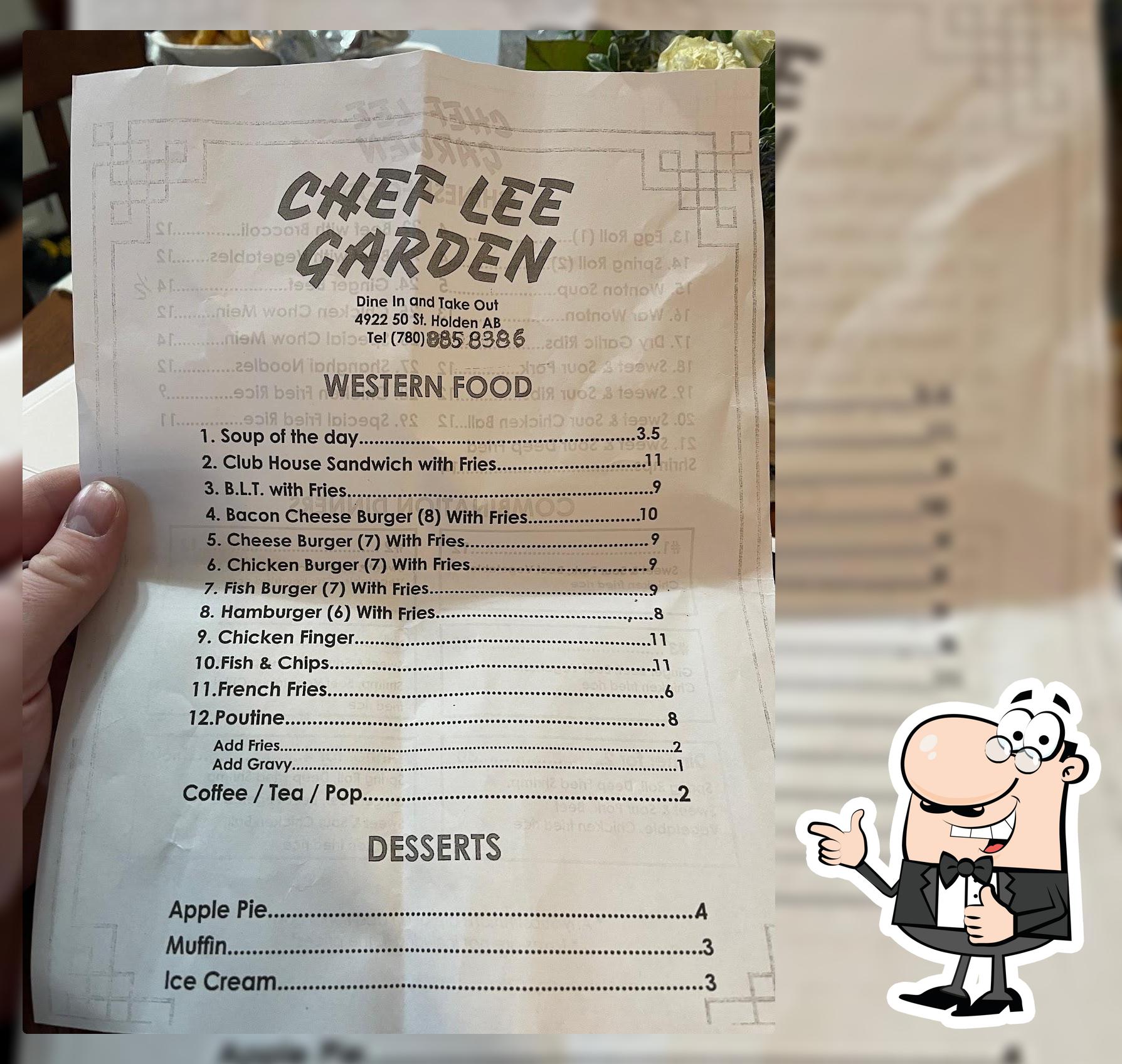 Chef Lee Garden, Holden - Restaurant menu, prices and reviews