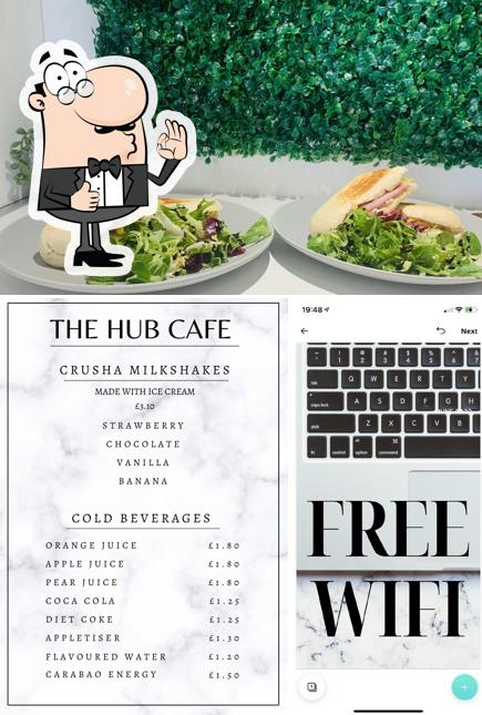The Hub cafe, Epsom - Restaurant menu, prices and reviews