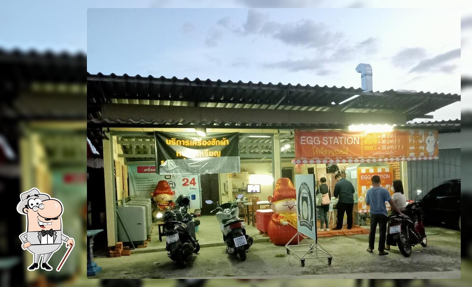 Egg station buffet restaurant, San Sai Luang