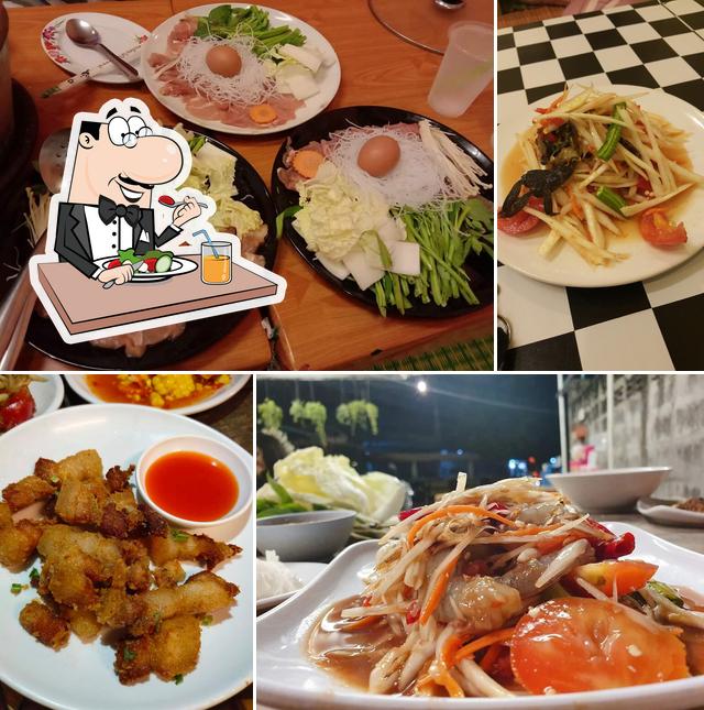 อีสานปูเสื่อ restaurant, Huai Kapi