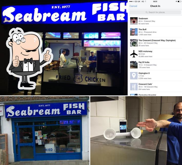 Sea Bream Fish Bar, 21 Crescent Way in Orpington - Restaurant reviews