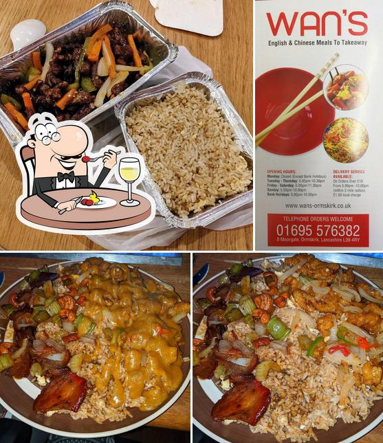 Wan's Chinese Takeaway, Ormskirk - Restaurant menu, prices and reviews