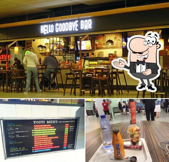 Hello Goodbye Bar, Amsterdam Airport Schiphol - Restaurant menu, prices ...