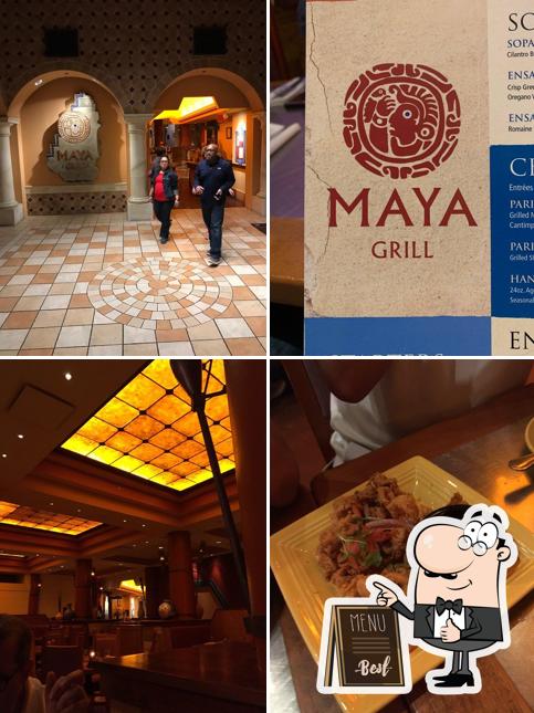 Restaurante Maya Grill, Orlando, W Buena Vista Dr - Carta del ...