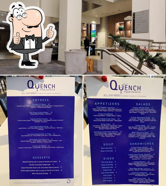 Quench Food + Spirits, Richmond - Restaurant menu, prices and reviews