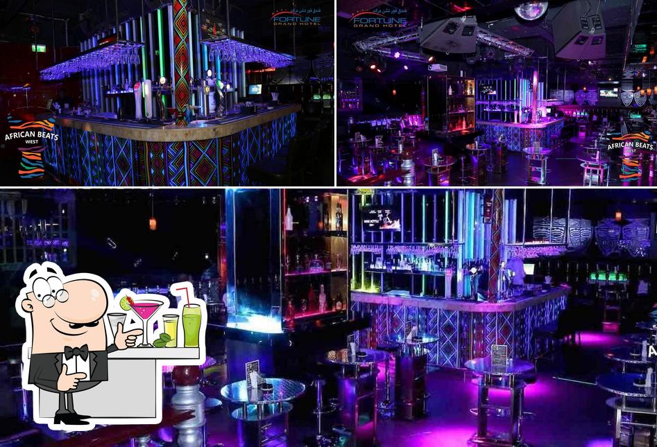 African Beats - Fortune Grand Hotel pub & bar, Dubai - Restaurant menu