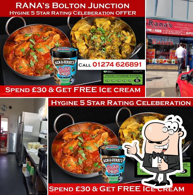 Rana's, Bradford - Restaurant menu, prices and reviews