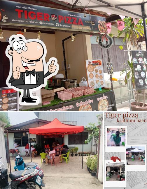 Tiger pizza สาขากระทุ่มแบน restaurant, Talad Krathum Baen - Restaurant ...