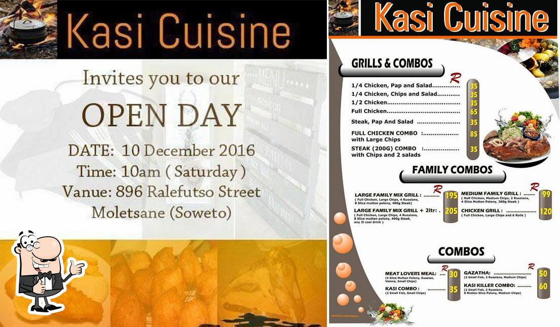 Kasi Cuisine, Soweto - Restaurant menu, prices and reviews