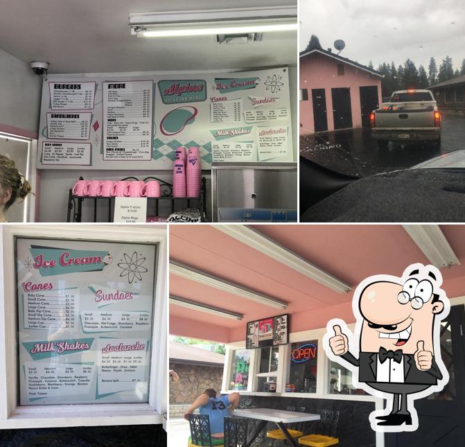 Alpine Drive Inn in Burney - Restaurant menu and reviews