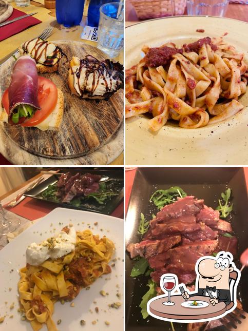 Trattoria Rigoletto restaurant, San Gimignano, Via Roma - Restaurant ...