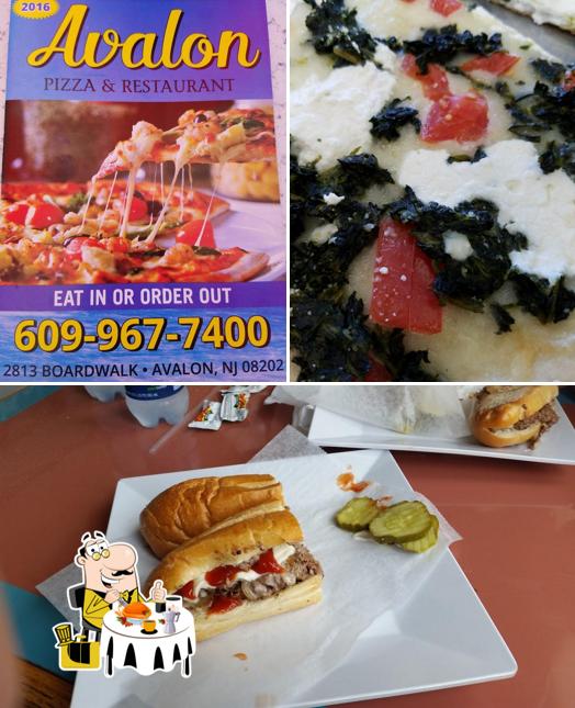 Avalon Pizzeria & Restaurant, Avalon - Restaurant menu, prices and reviews
